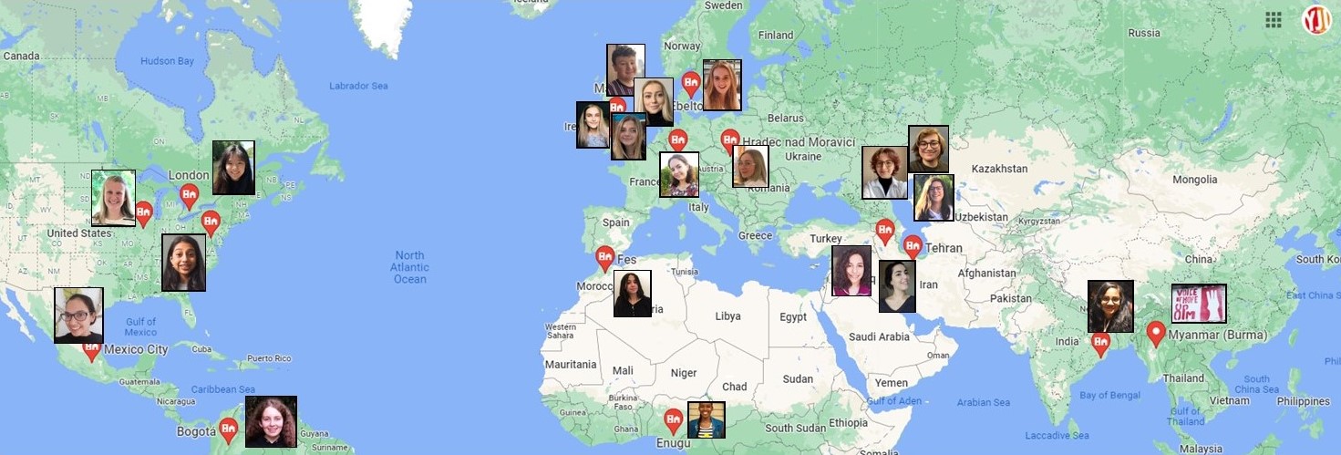 Meet the team photo map, cropped - Youth Journalism International