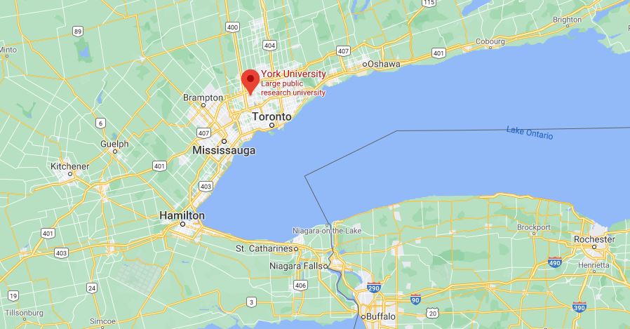 York University Map
