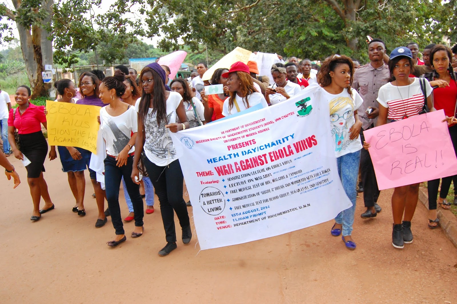 Nigerian Students Learn How To Protect Themselves Against Deadly Ebola ...