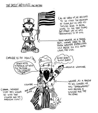 Cartoon: Daily Sketch - John Walker - Youth Journalism International