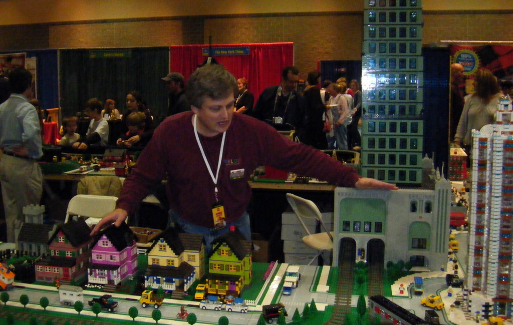 New England Lego Users build big scenes from small bricks - Youth ...
