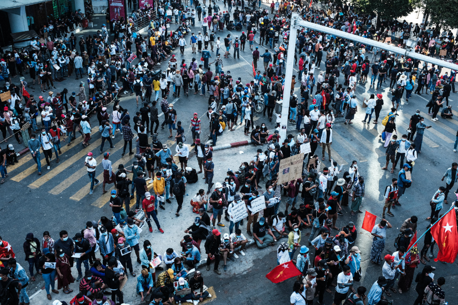 A view from inside the Myanmar protests - Youth Journalism International
