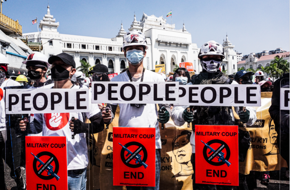 A view from inside the Myanmar protests - Youth Journalism International