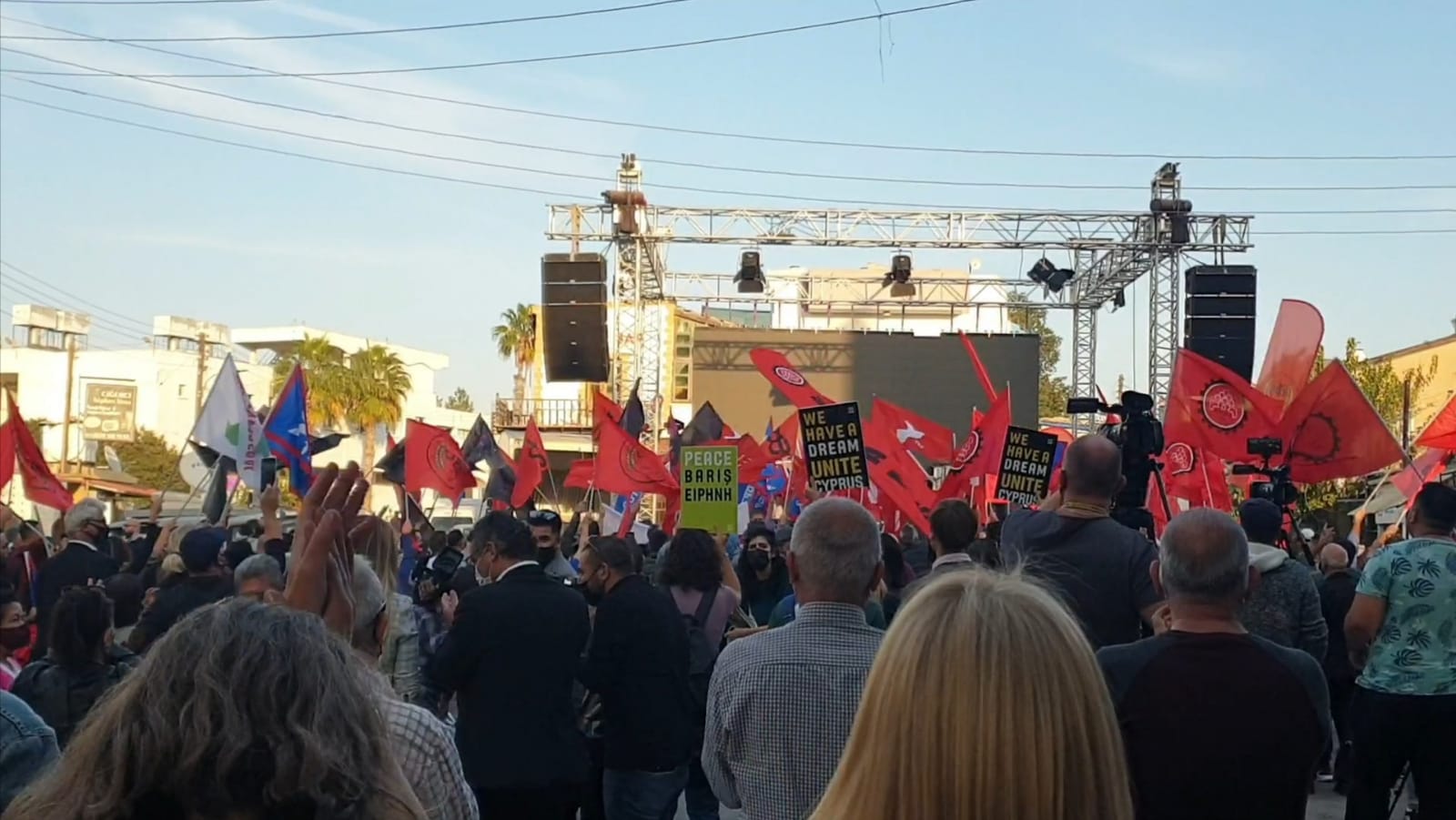Greeks and Turks unified at Cyprus rally - Youth Journalism International