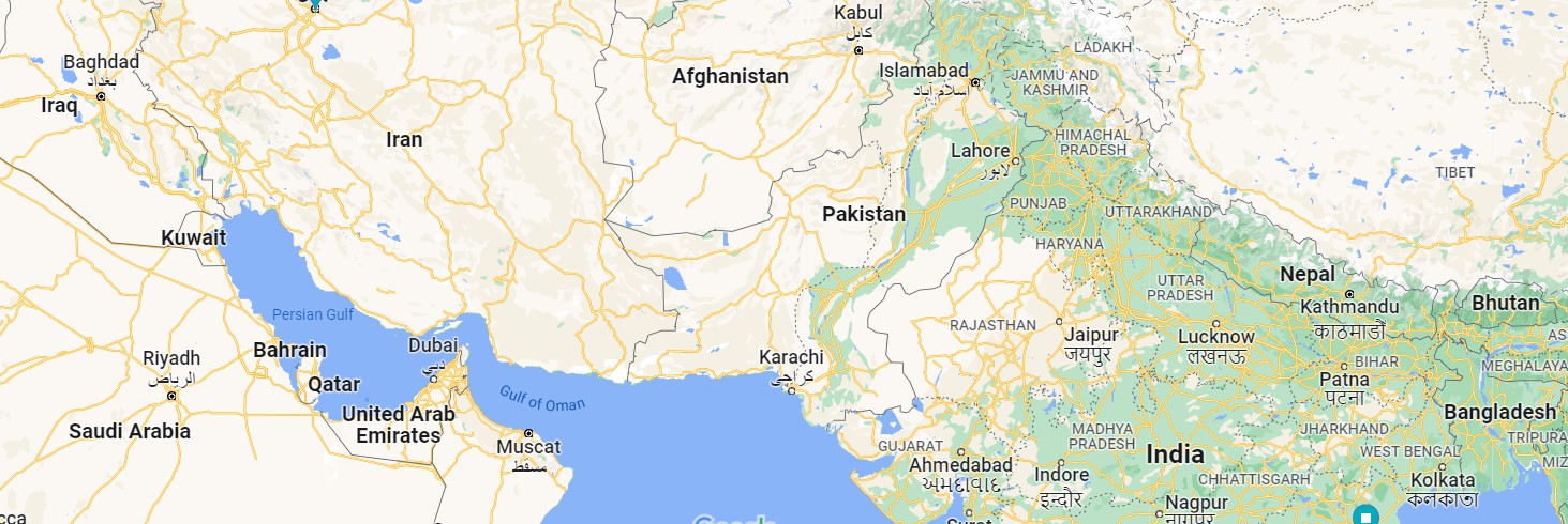 Map of Pakistan, google - Youth Journalism International