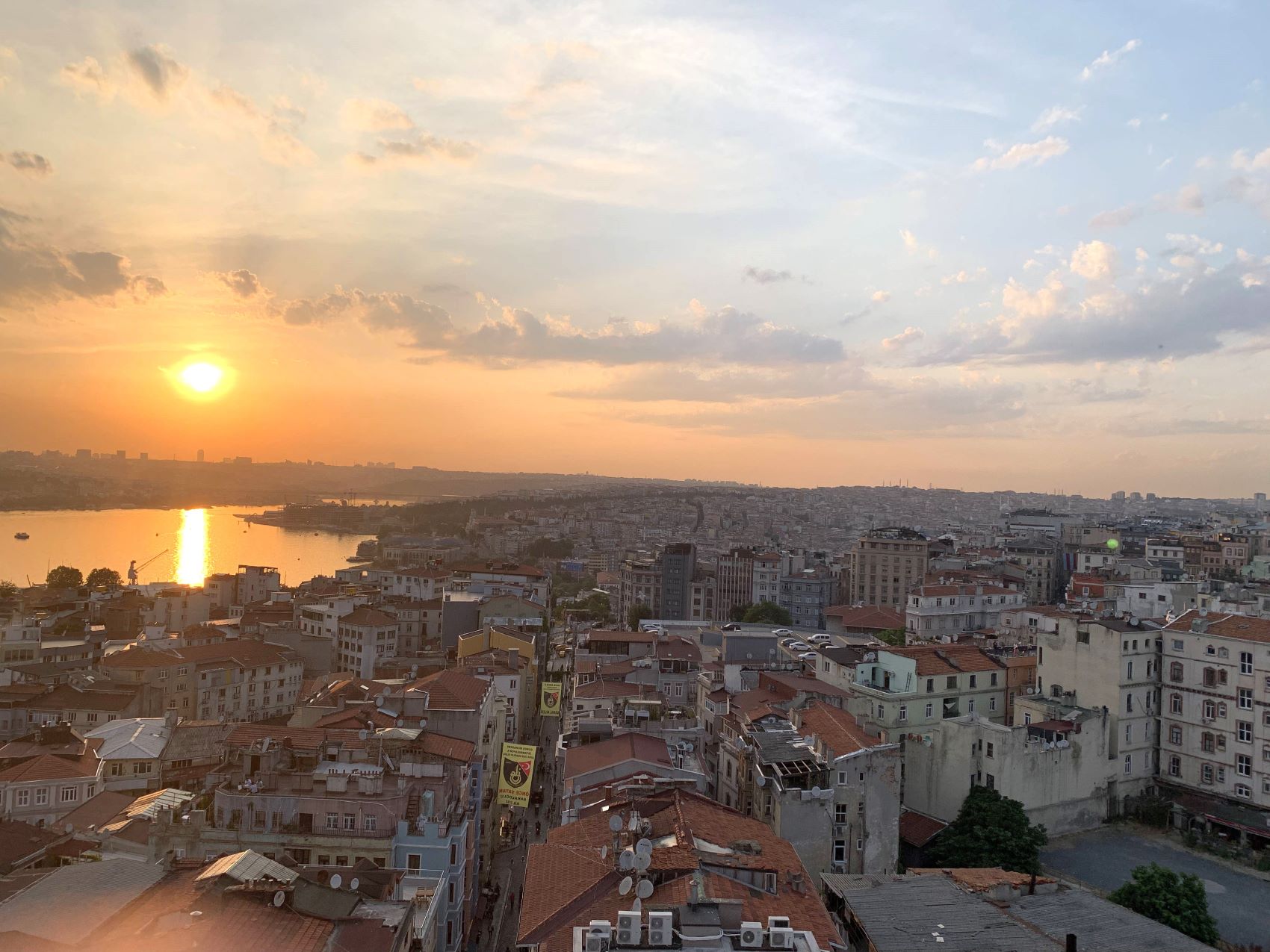 Galata at sunset Norah Springborn - Youth Journalism International