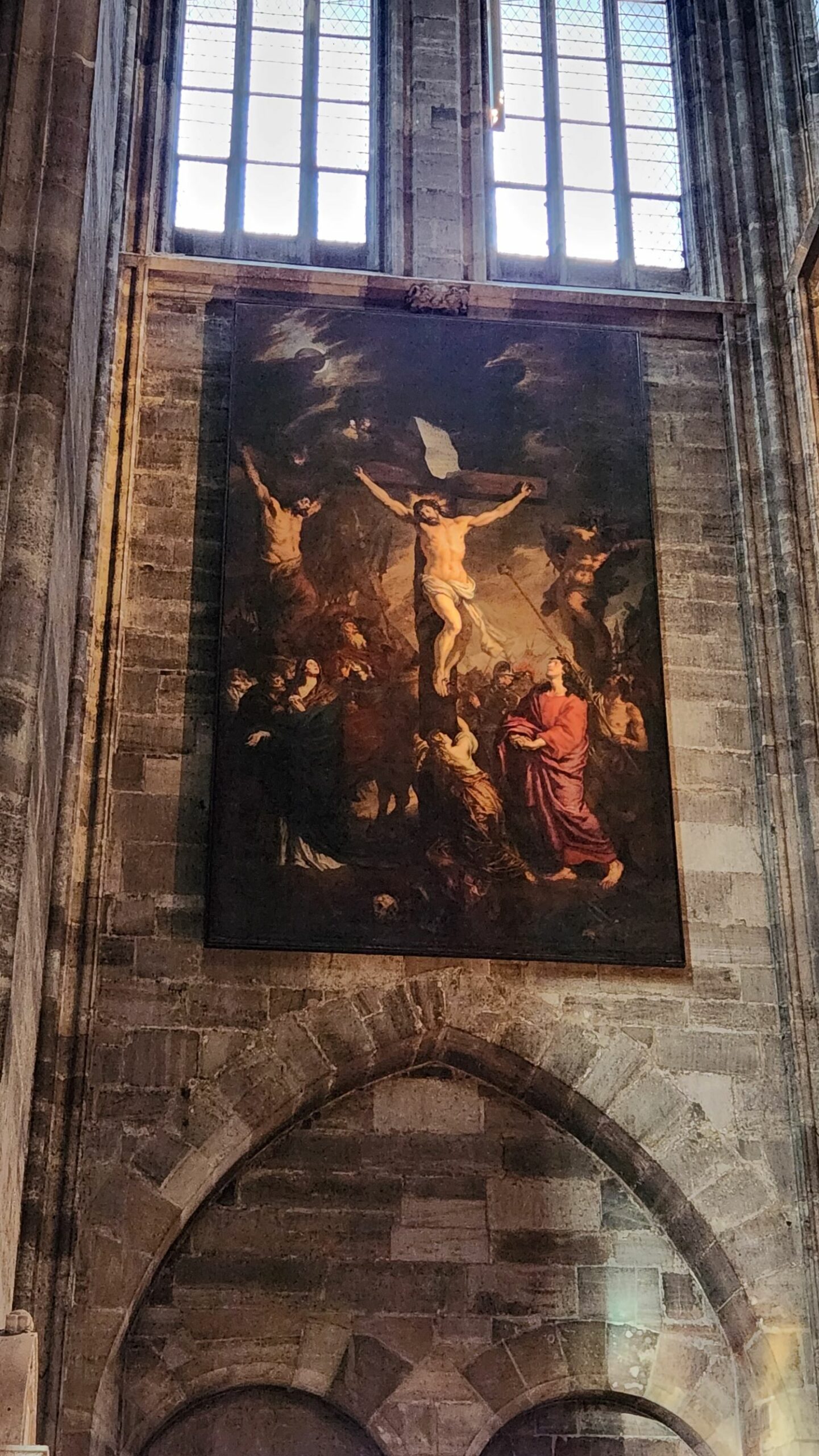 Vienna P2023-07-06_165428 St Stephen's Cathedral, painting YJI - Youth ...