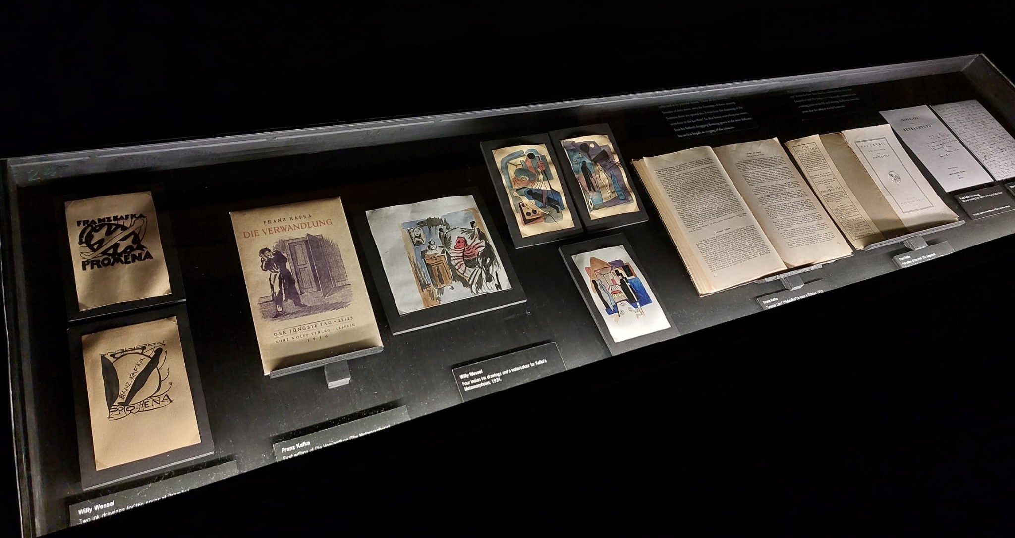 Kafka museum, first editions, Lina S - Youth Journalism International