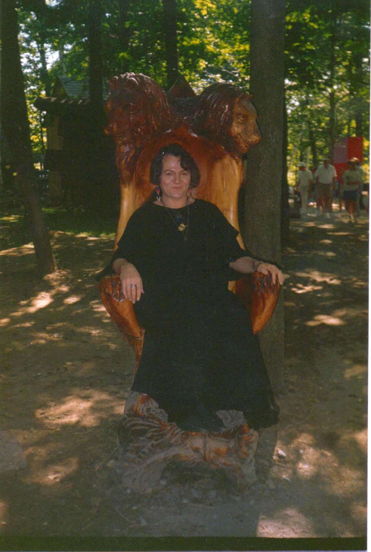 Lydia Rosell, Ren Faire, Sterling, black silk witch dress - Youth ...